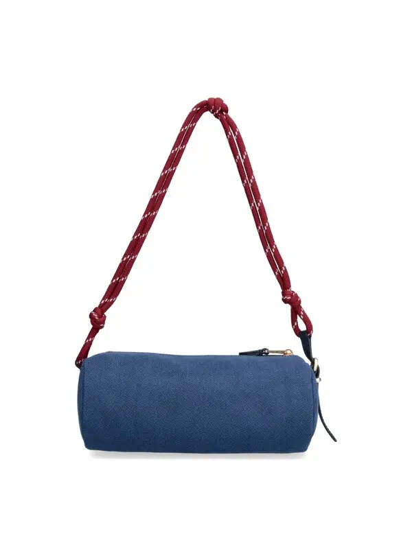 Miu Miu Pouch Logo In Cotton Gabardine