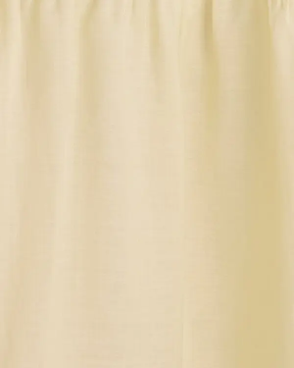 HAVEN WELL WITHIN Ramie Blend Tiered Maxi Dress