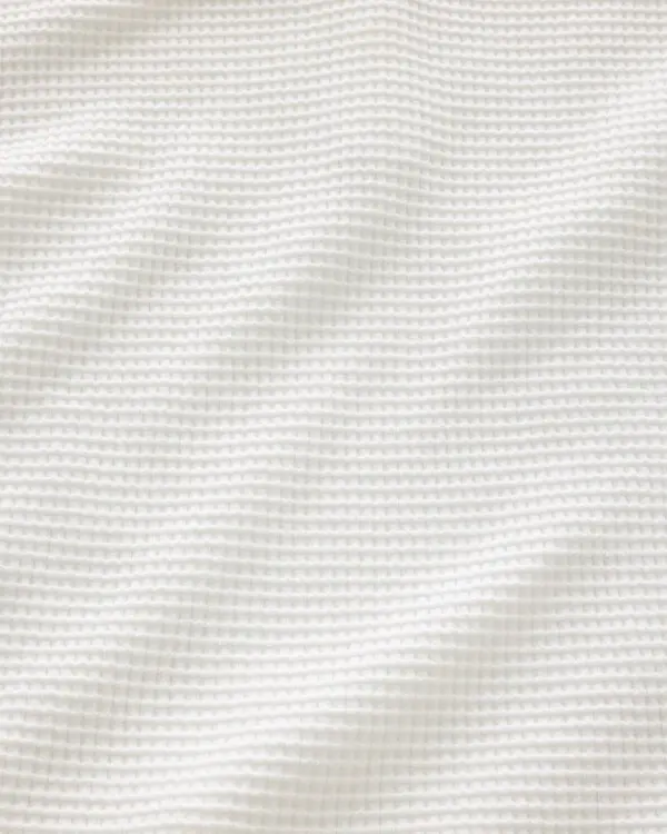 HAVEN WELL WITHIN Resti Organic Cotton Bold Waffle Henley