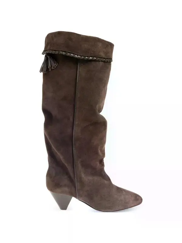Isabel Marant Étoile Elita Tassel Detail Boots - Brown