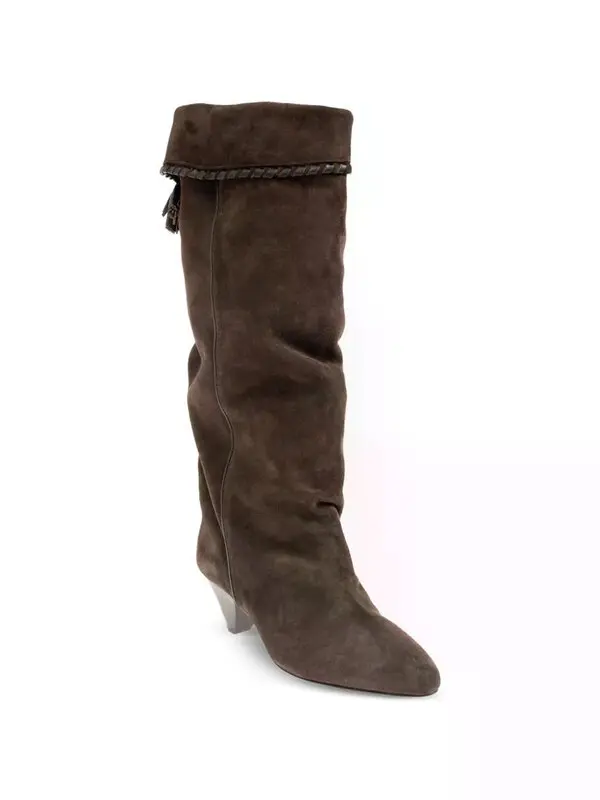Isabel Marant Étoile Elita Tassel Detail Boots - Brown