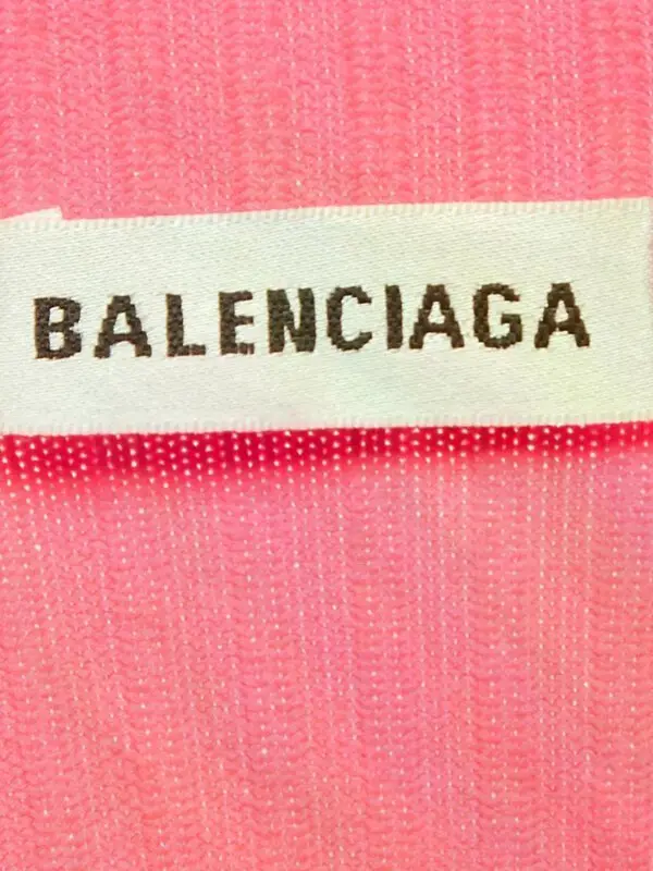 Balenciaga Rib-knit V-neck Sweater