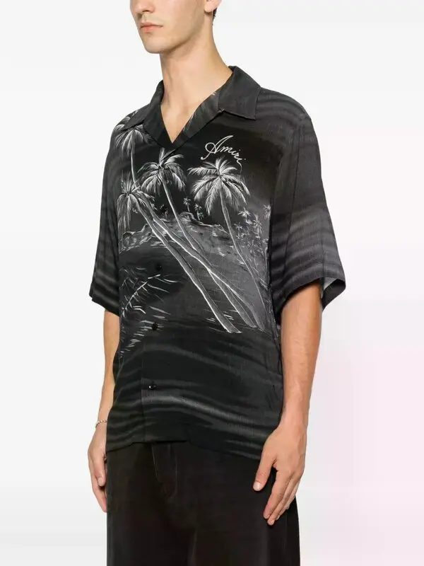 Amiri Palms Camp Shirt