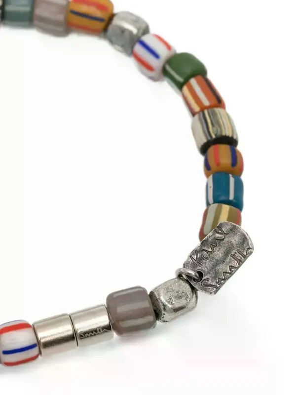 Paul Smith Beaded Pendant Bracelet