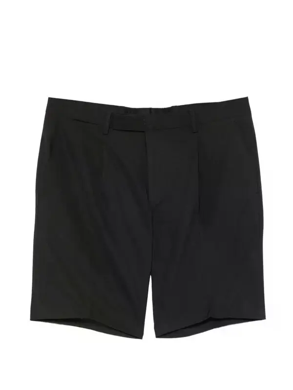 VELA SHOP Pleated Shorts With Belt Loops