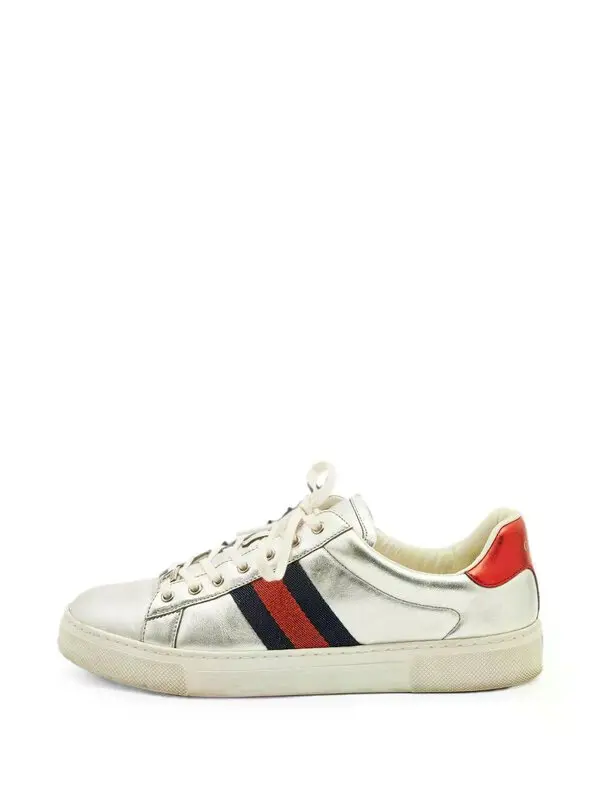 Gucci Ace Web Low-top Sneakers