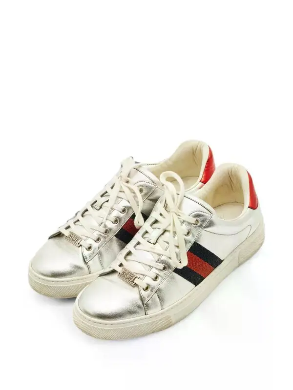 Gucci Ace Web Low-top Sneakers