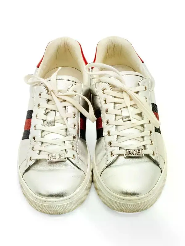 Gucci Ace Web Low-top Sneakers