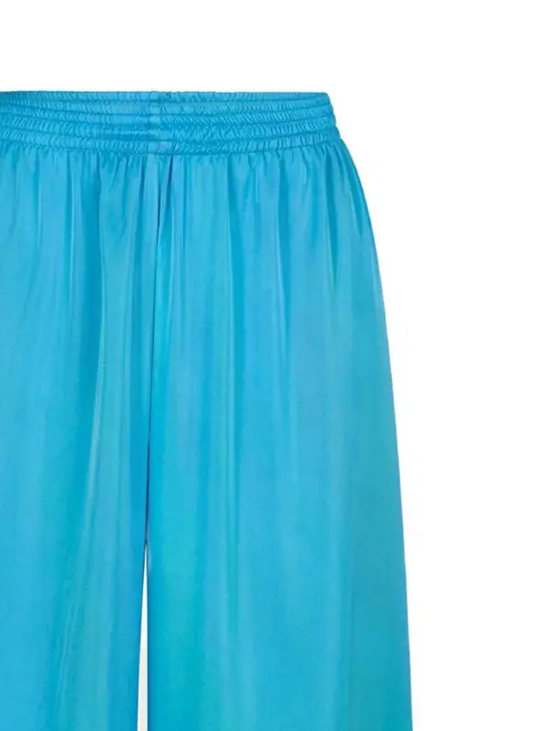 PARAMIDONNA Safara Elasticated Wide-leg Trousers