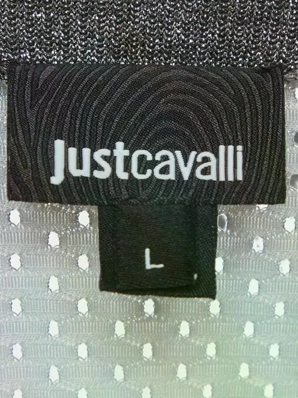 Just Cavalli Printed Lurex T-shirt