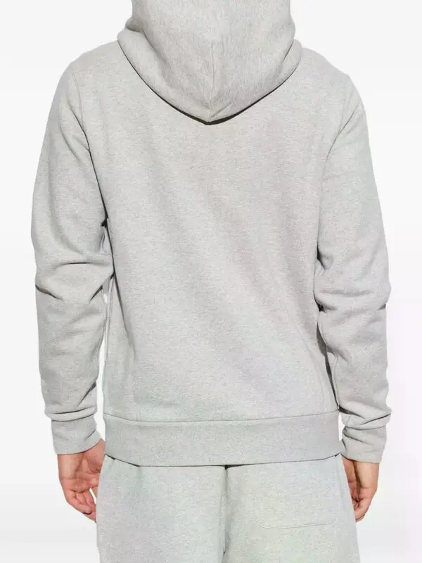 Moncler Logo Patch Zip-up Hoodie