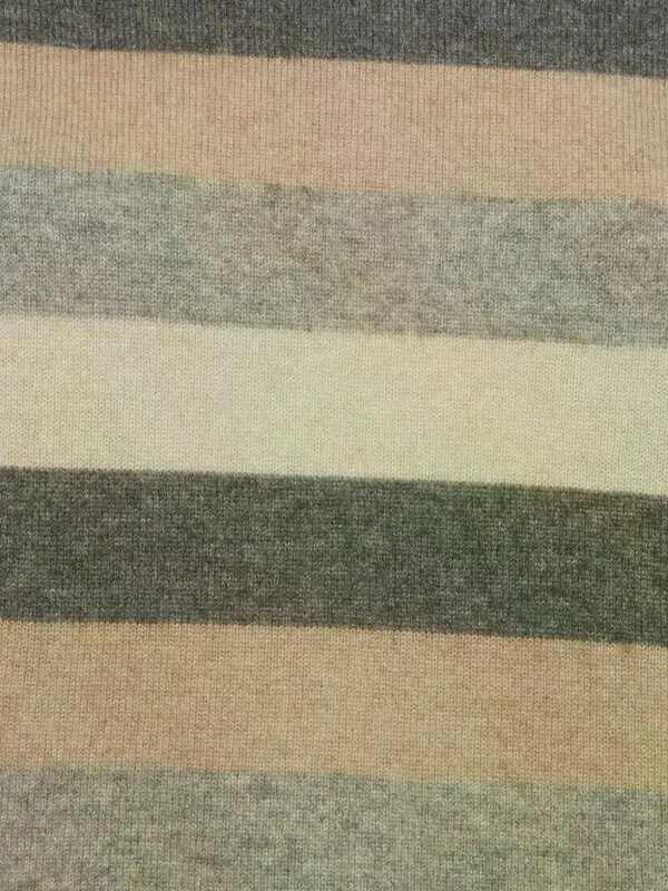 Max Mara Striped Cashmere Sweater