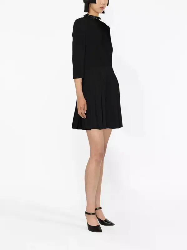 Moschino Spike Stud Detail Minidress