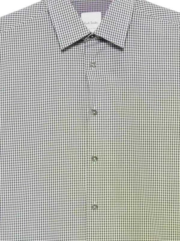 Paul Smith Gingham-check Buttoned Shirt