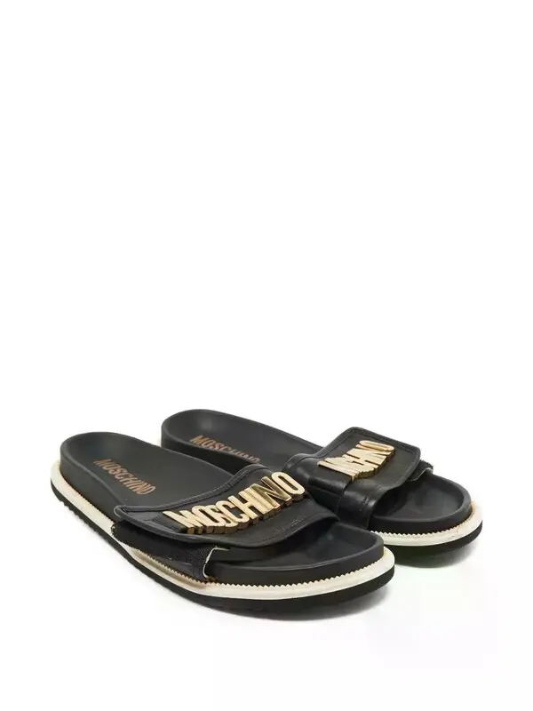 Moschino Plaque Sandals
