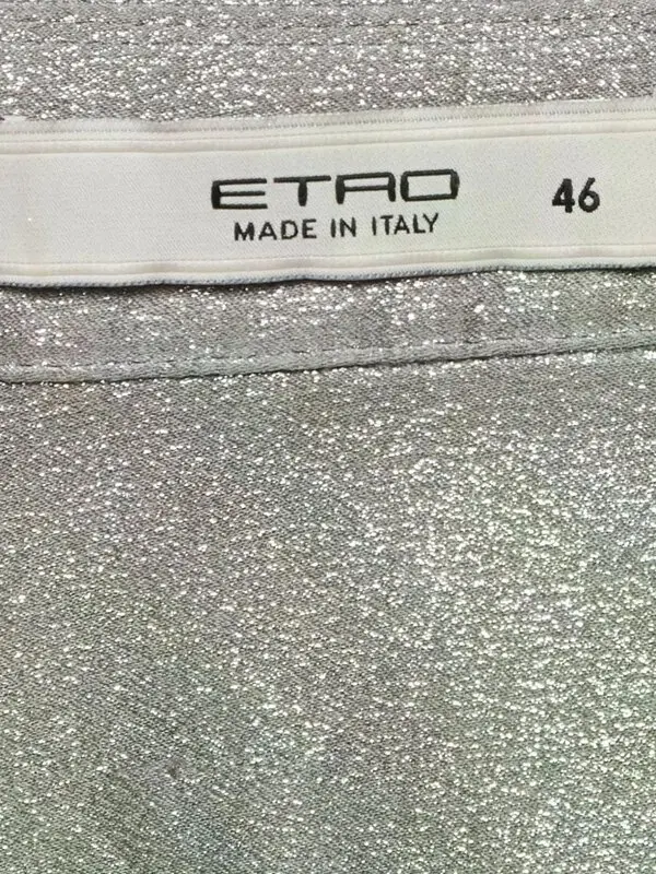 Etro Pintuck V-neck Top