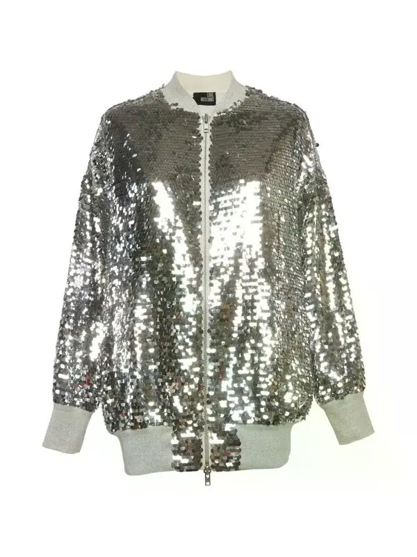 Moschino Sequin-embellished Bomber Jacket