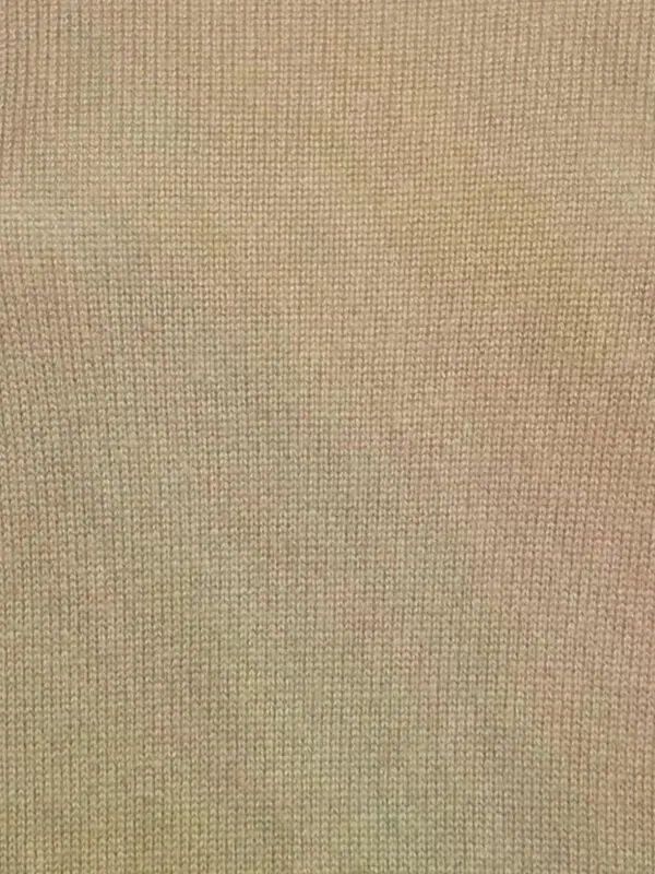Burberry Beige Cashmere Roll Neck Sweater