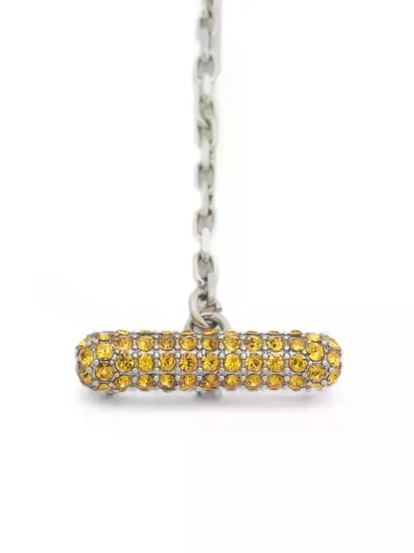 Marni Rhinestone Daisy Necklace