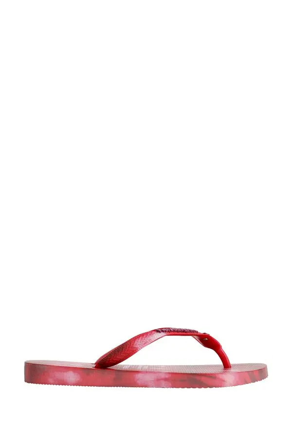 Havaianas X Isabel Marant Top Ikat Flip Flops - Red