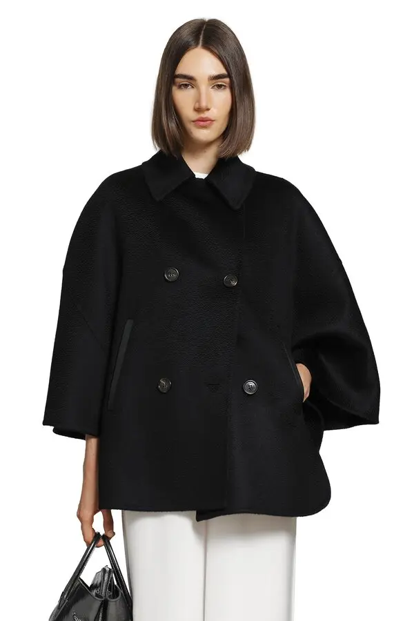 Max Mara Double-breasted Cape