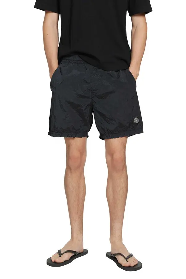 Stone Island Nylon Metal Swim Shorts - Black