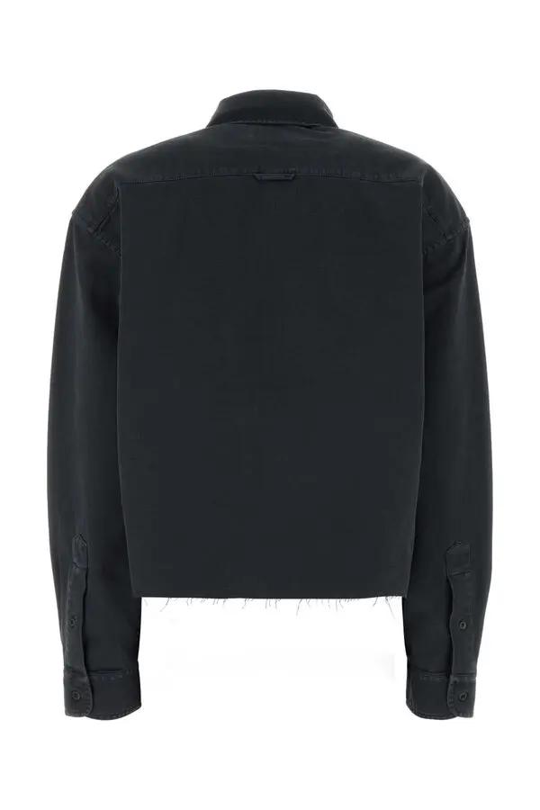 Miu Miu Dark Grey Denim Shirt