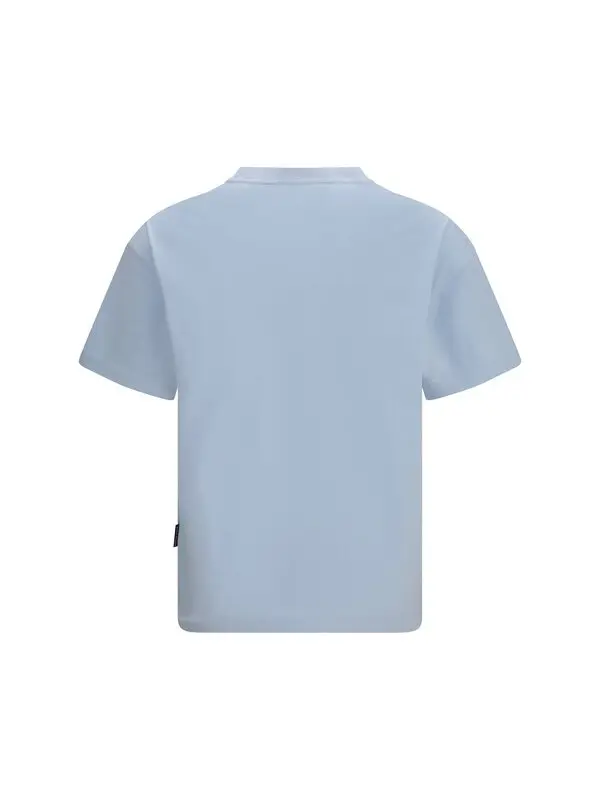 Palm Angels Neck Logo Cotton T-shirt