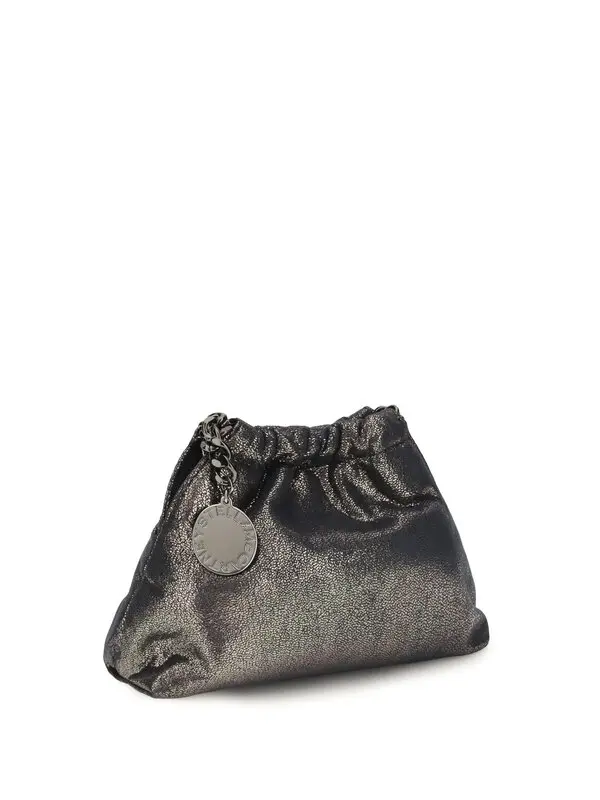 Stella McCartney Falabella Mini Drawstring Shoulder Bag - Blue