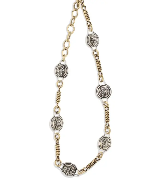 Versace Novantatré Necklace With Medusa Elements