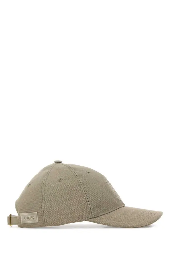 Loewe Dove Grey Canvas Baseball Cap