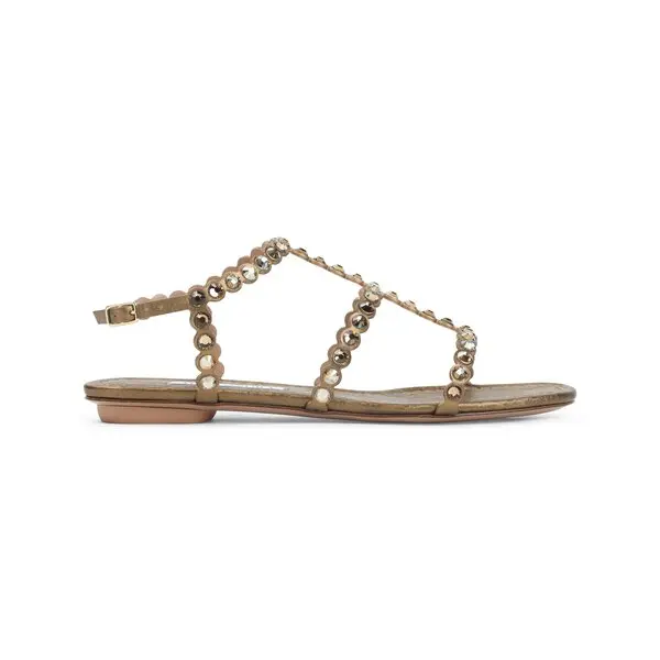AQUAZZURA Aquazzurra Tequila Sandal - Silver