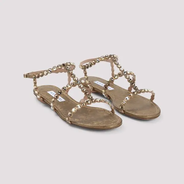 AQUAZZURA Tequila Embellished Sandals