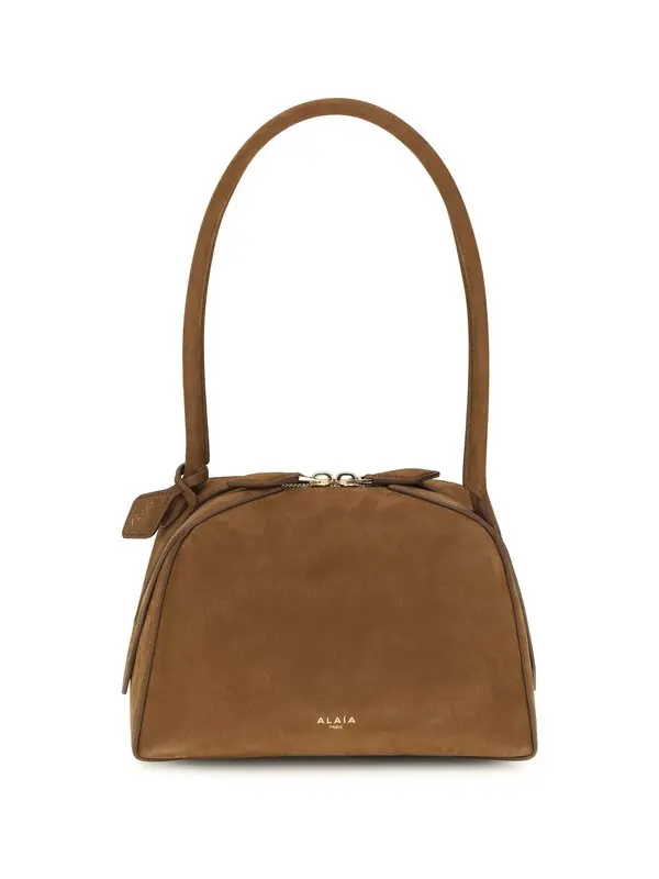 Alaïa Le Bouledogue Small Shoulder Bag - Brown