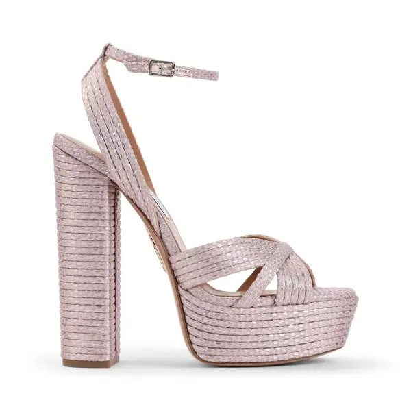 AQUAZZURA Sundace Platform Sandals - Multicolor