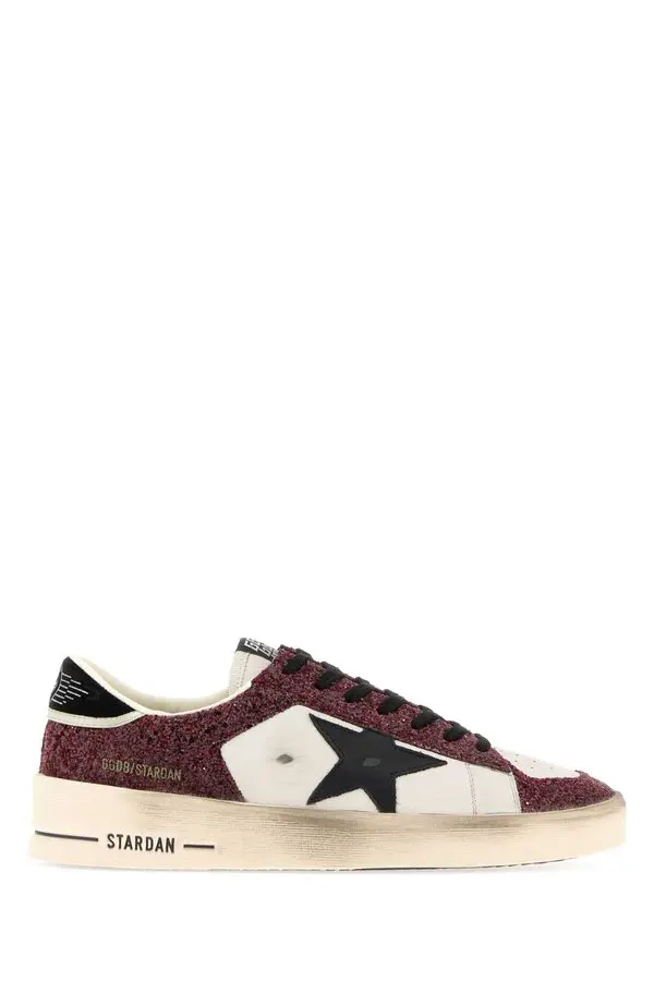 GOLDEN GOOSE Two-tone Leather Stardan Sneakers - Multicolor