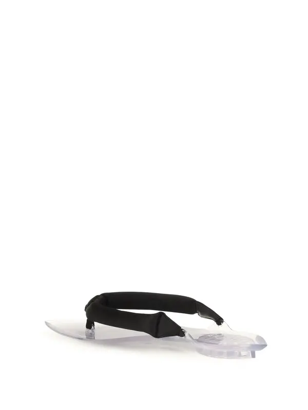 Alaïa Satin Flip-flop Sandals
