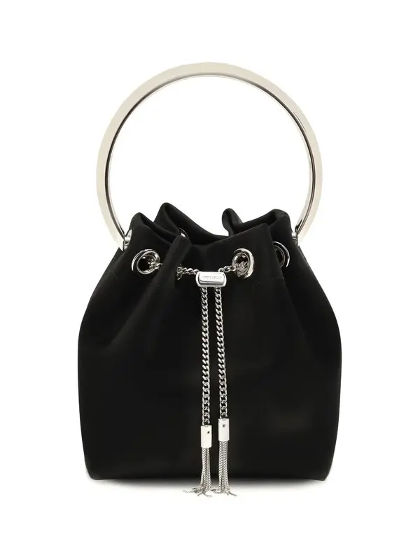 JIMMY CHOO Bon Bon Bucket Bag - Black