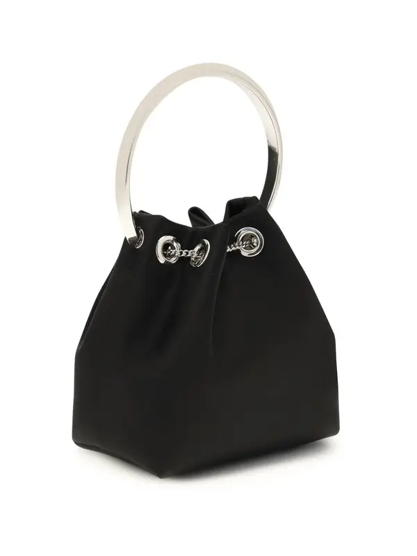 JIMMY CHOO Bon Bon Bucket Bag - Black