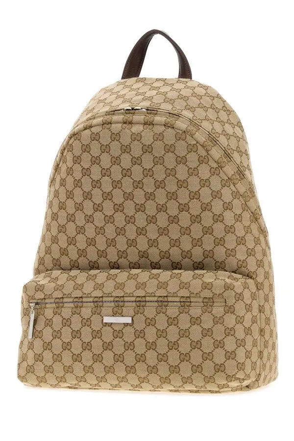 Gucci Gg Fabric Backpack