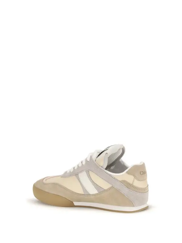 Chloé Kick Sneakers - Cream