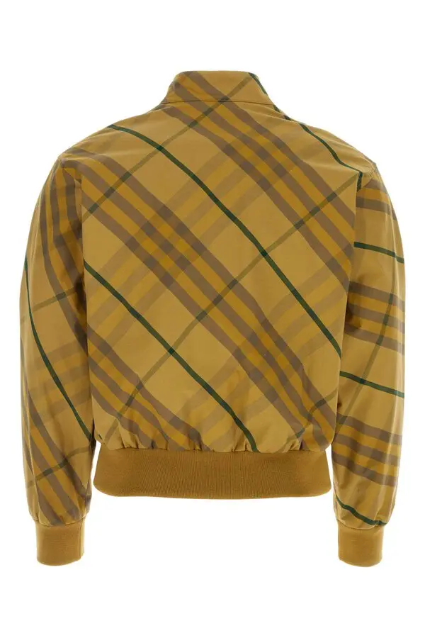 Burberry Embroidered Cotton Bomber Jacket - Multicolor