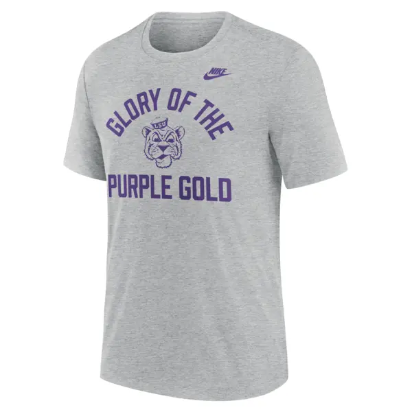 Nike Lsu Legacy Mantra College T-shirt - Grey