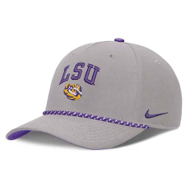 Nike Lsu Primetime Rise Rope College Adjustable Hat