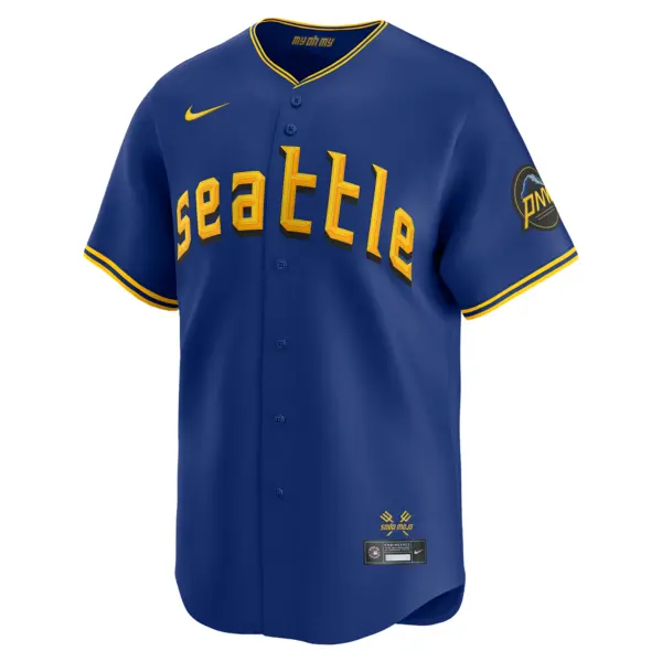 Nike Ken Griffey Jr. Seattle Mariners City Connect Dri-fit Mlb Limited Jersey - Blue