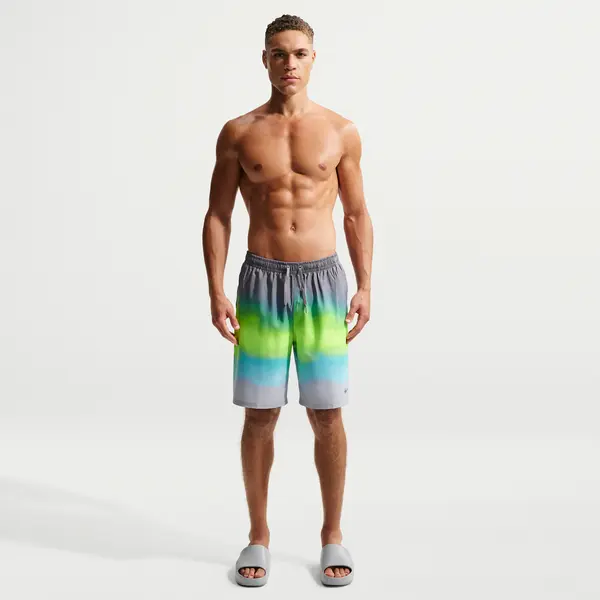 Nike Swim Breaker 9" Brief-lined Volley Short - Grey