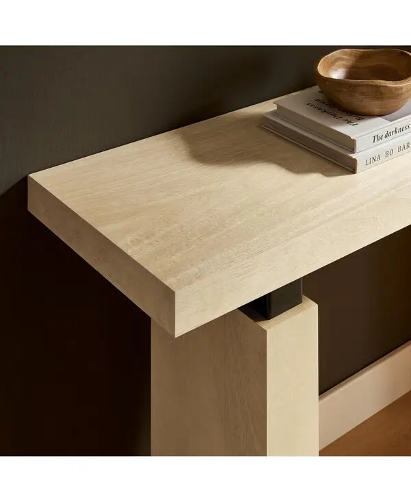 MODWAY Piston 52" Rectangular Wood Console Table