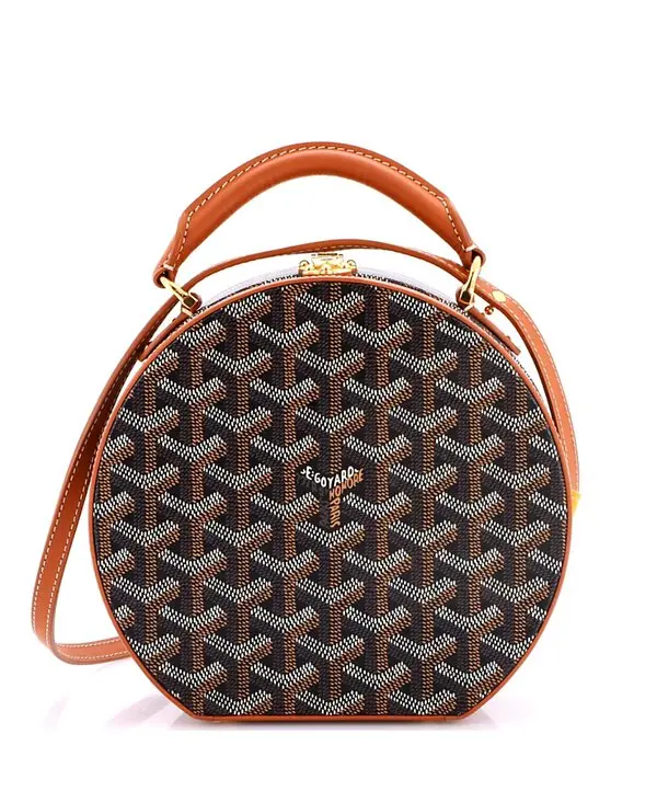 Goyard Alto Hatbox Bag Coated Canvas
