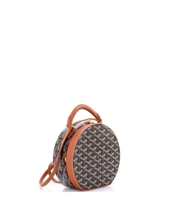 Goyard Alto Hatbox Bag Coated Canvas