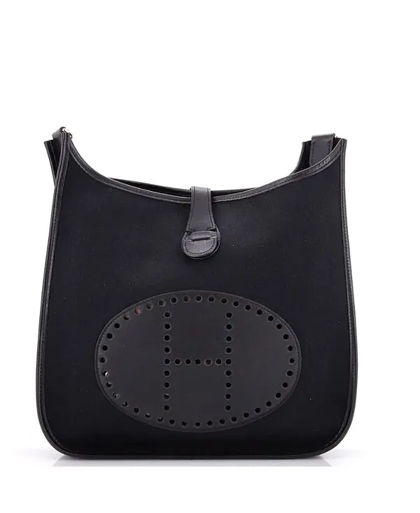 Hermès Gm Evelyne Bag Gen I Toile And Leather